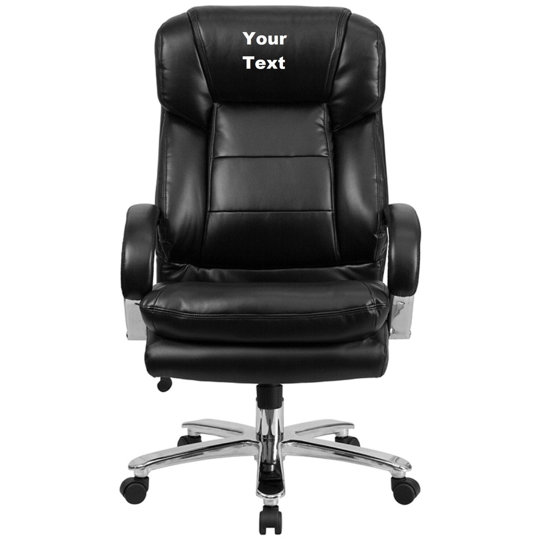 Custom Designed Big and Tall Swivel Office Chair With Your Personalized ...