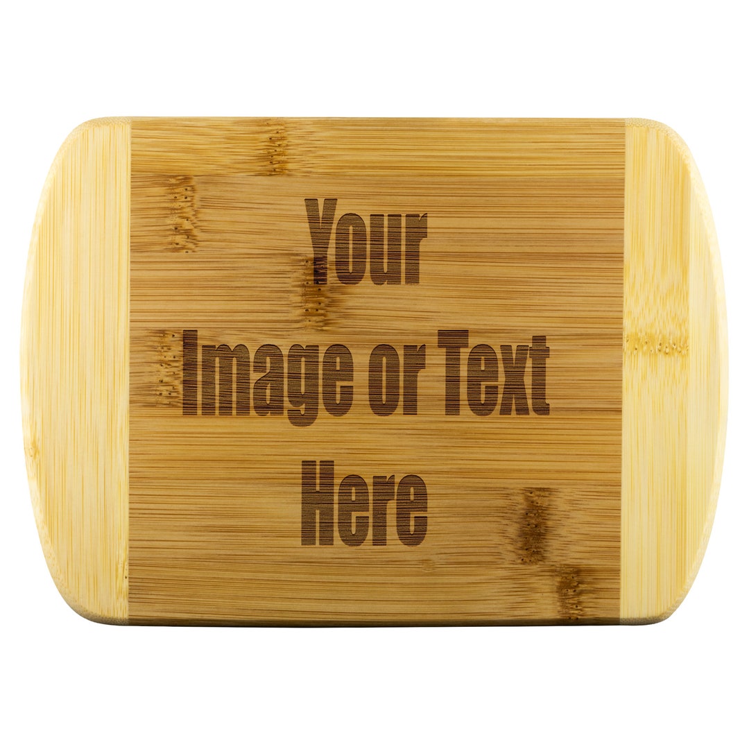 Personalized Round Edge Wood Cutting Board - Etsy
