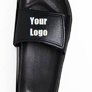 Custom Designed Athletic Slides With Your Personal or Business Logo ...