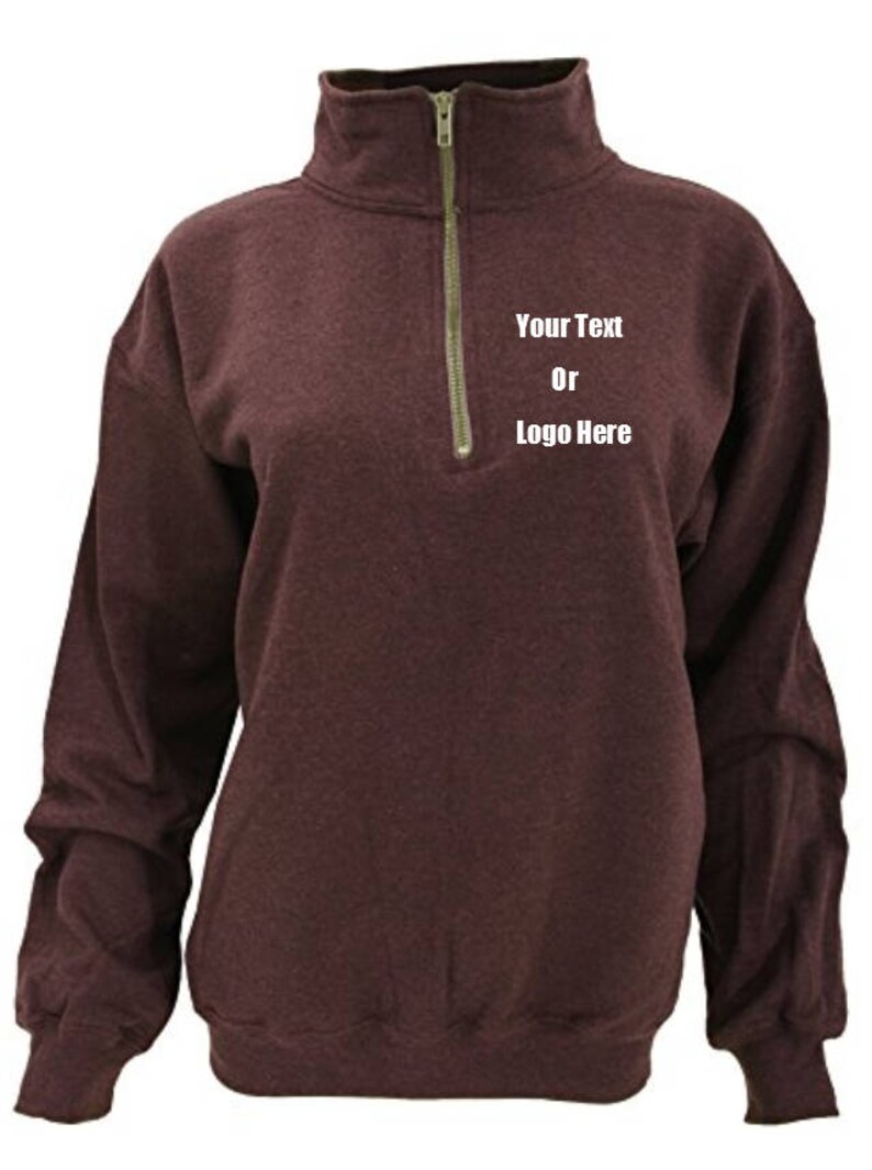 Custom Personalized Design Your Own Vintage 1/4 Zip Pull-over - Etsy