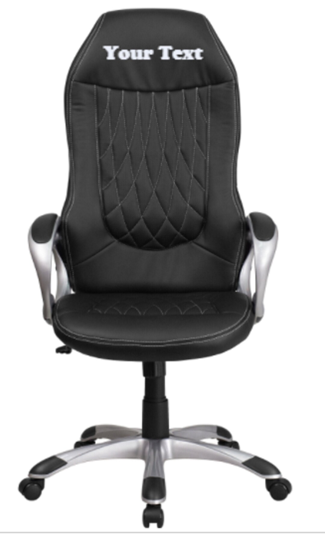 Custom Designed High Back Swivel Executive Chair With Your Personalized ...