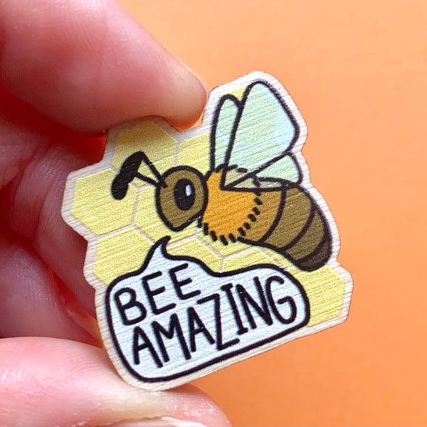 Bee Pin - Etsy