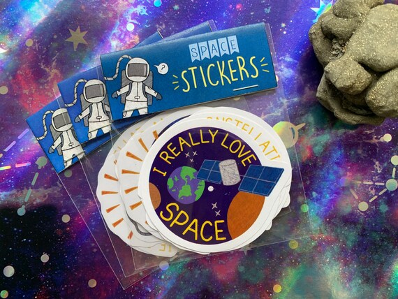 Space Sticker Set | Etsy