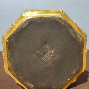 Chinese Antique Pure Hand-carved Pure Copper Gilt Toad Sculpture ...