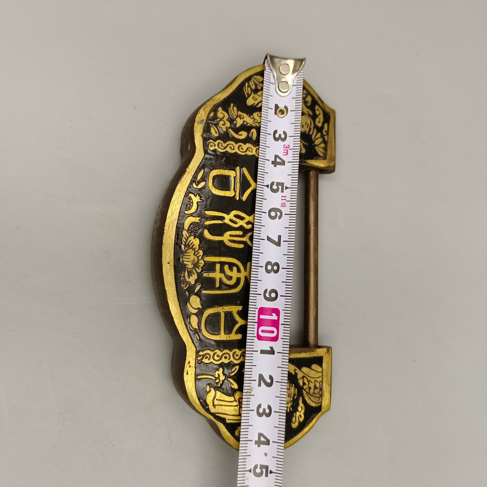 Chinese Antique Pure Hand-carved Copper Lock Yuanbao Copper - Etsy