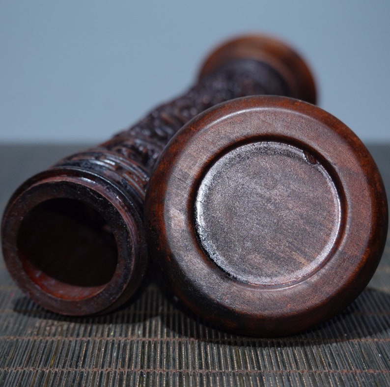 Chinese Antique Pure Hand-carved Boxwood Incense Tube is Worth - Etsy