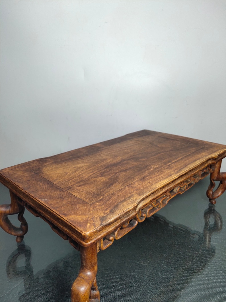 Chinese Antique Natural Rosewood Tea Table Statue is Ancient and ...