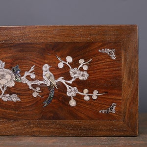 Chinese Antique Pure Hand-carved Exquisite Rosewood Flower and - Etsy
