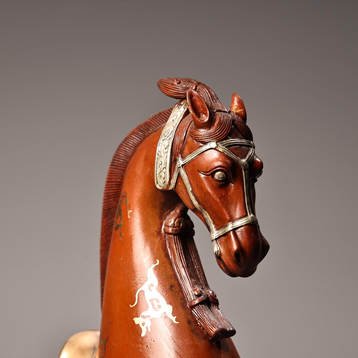 Chinese Antique Hand Carved Pure Copper Exquisite and Rare High Relief ...