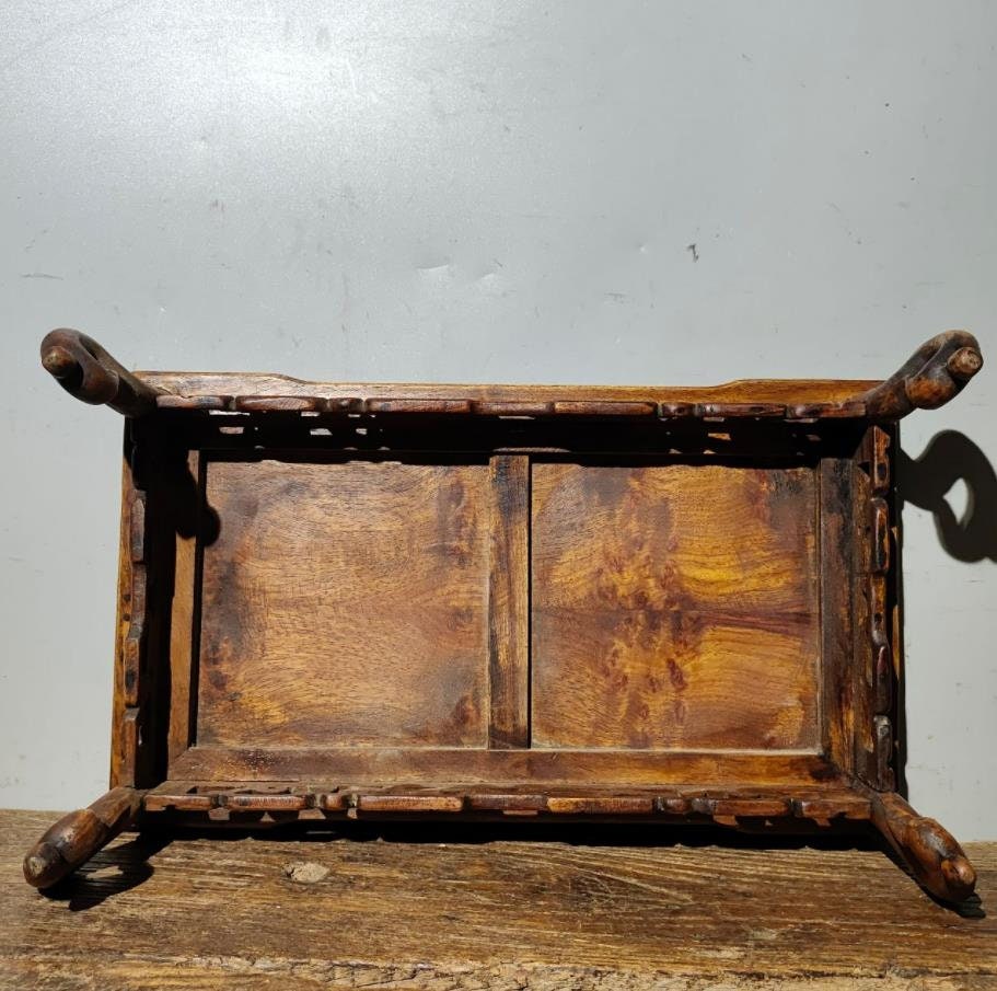 Chinese Antique Pure Hand-carved Exquisite Rosewood Tea Table - Etsy