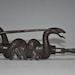 Collectibles Pure Copper Snake Statue Lock, Pure Hand Carved Exquisite ...