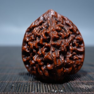 Chinese Antique Pure Hand-carved Old-fashioned Walnuts a Pair,fine ...