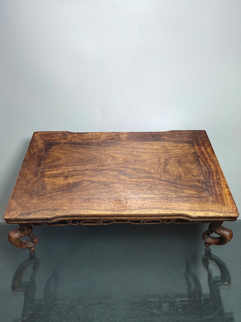 Chinese Antique Natural Rosewood Tea Table Statue is Ancient and ...