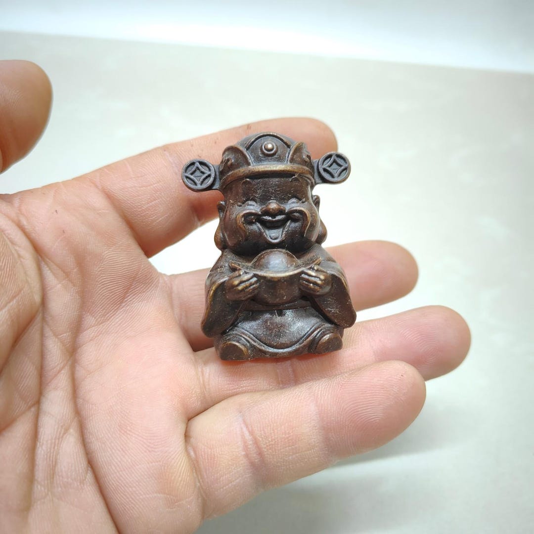 Collection Pure Copper Statue of the Little God of Wealth Decoration ...