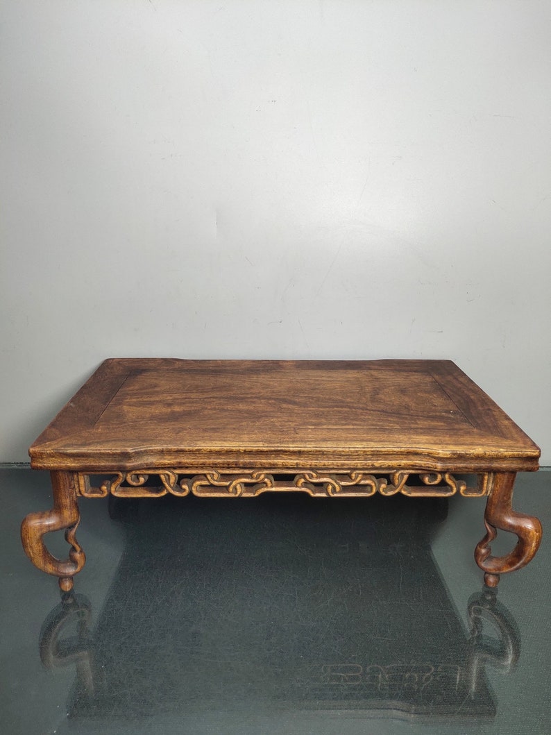 Chinese Antique Natural Rosewood Tea Table Statue is Ancient and ...