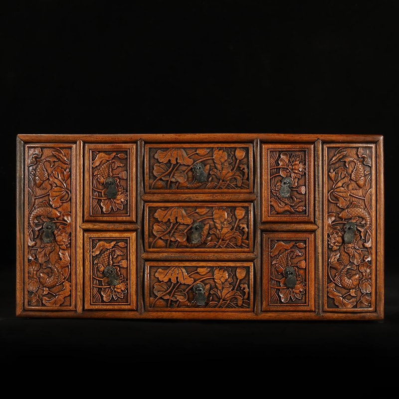 Paper Mache Chinese Box - Etsy UK