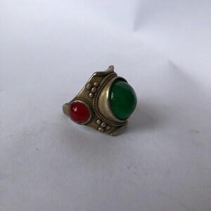 Chinese Hand Carving Inlaid With Gems Exquisite Ring,gift - Etsy