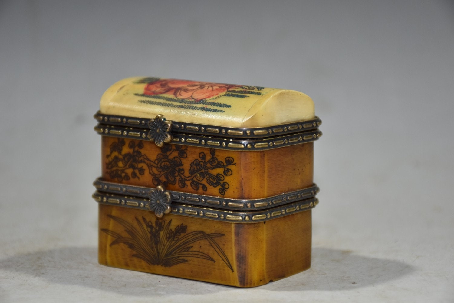 Collect Hand Carved Buddha Pattern Jewelry Box - Etsy