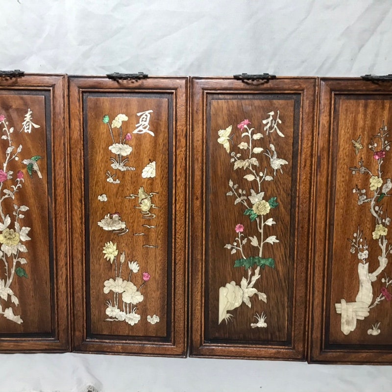 Inlaid Wood Wall Art - Etsy