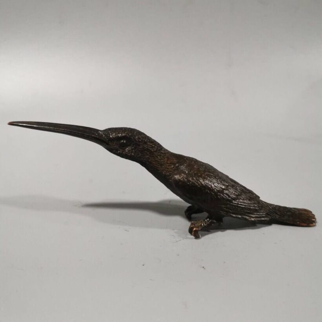 Copper Long-billed Bird, Hummingbird,annunciation Bird Small Ornaments ...