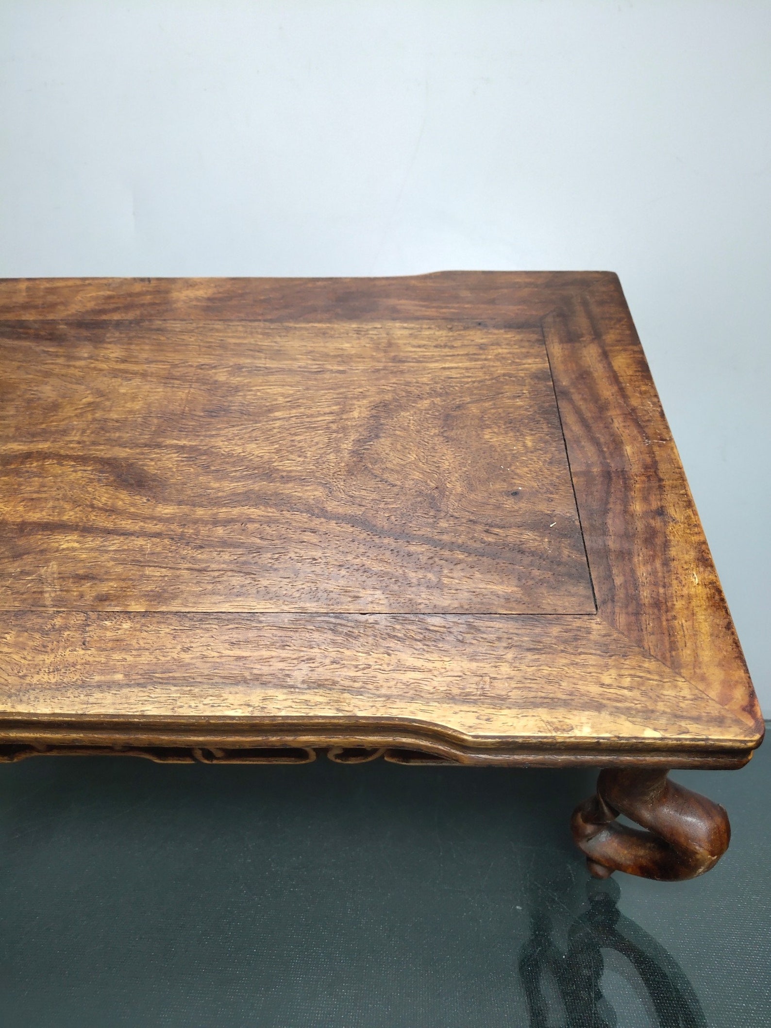 Chinese Antique Natural Rosewood Tea Table Statue is Ancient and ...