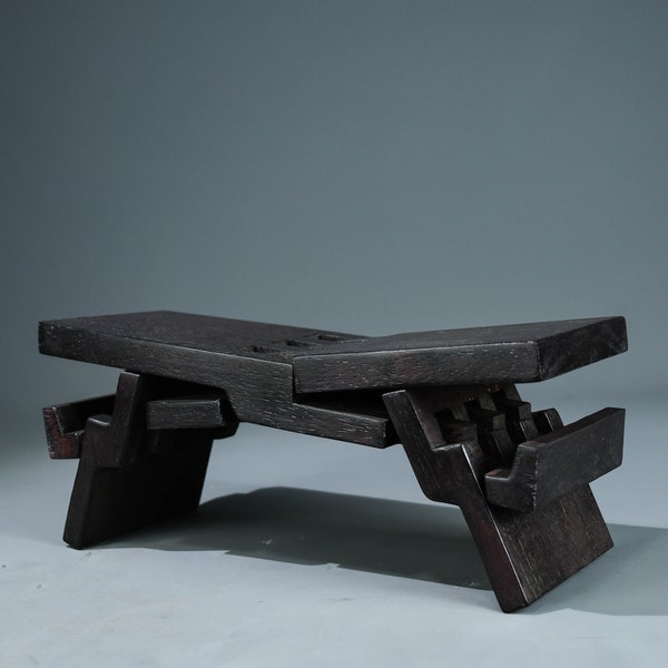 Chinese Wooden Bench - Etsy