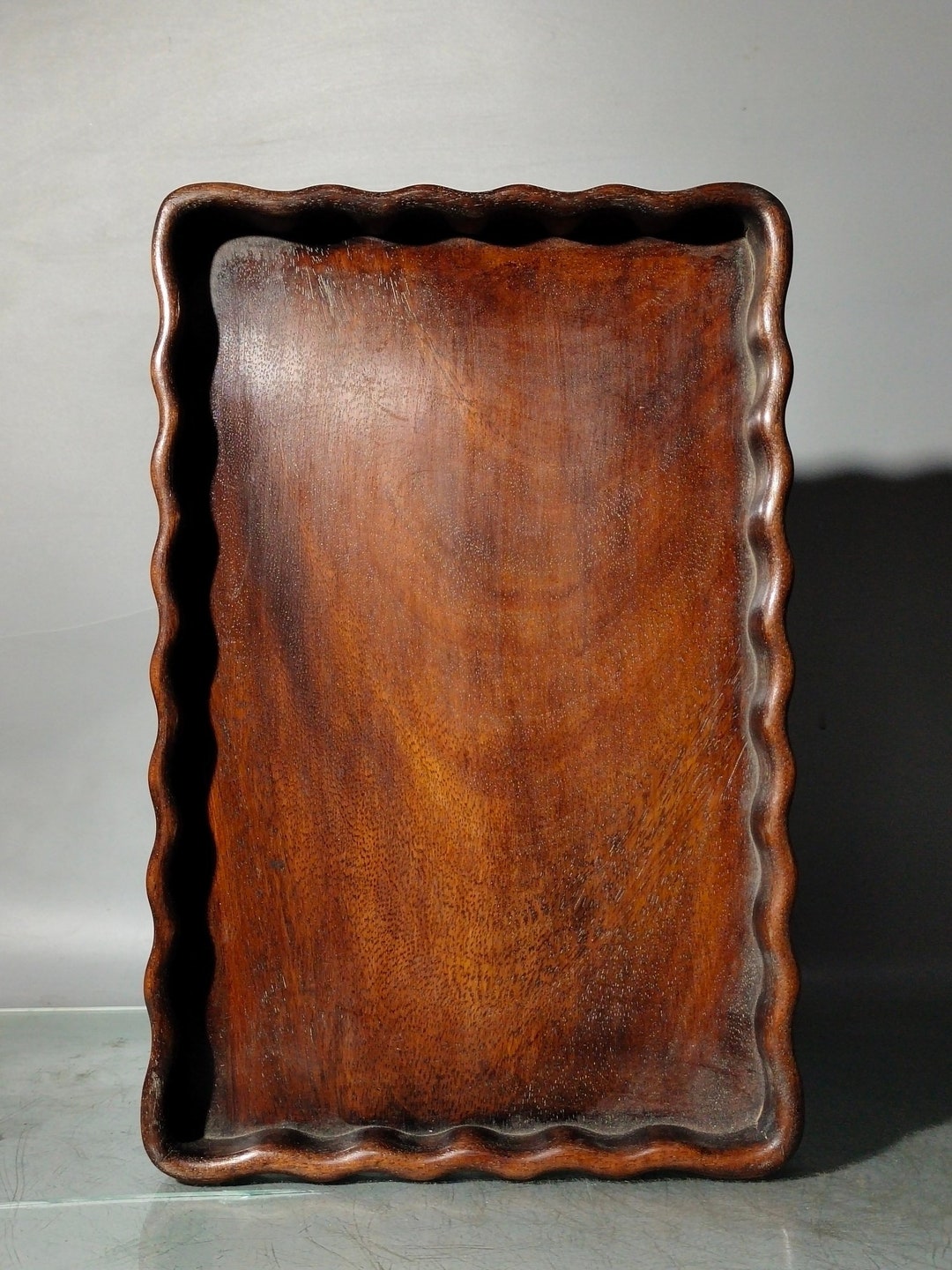 Chinese Pure Hand Carved Rosewood Exquisite Pattern Tea Tray,precious ...