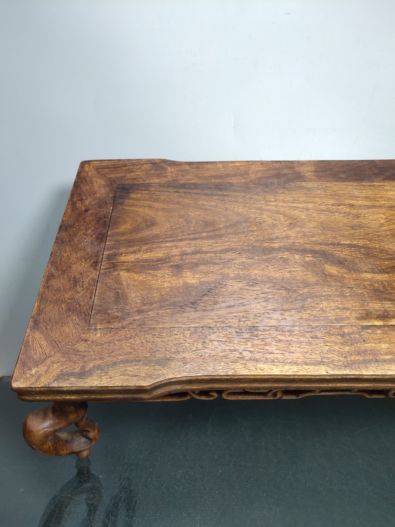 Chinese Antique Natural Rosewood Tea Table Statue is Ancient and ...