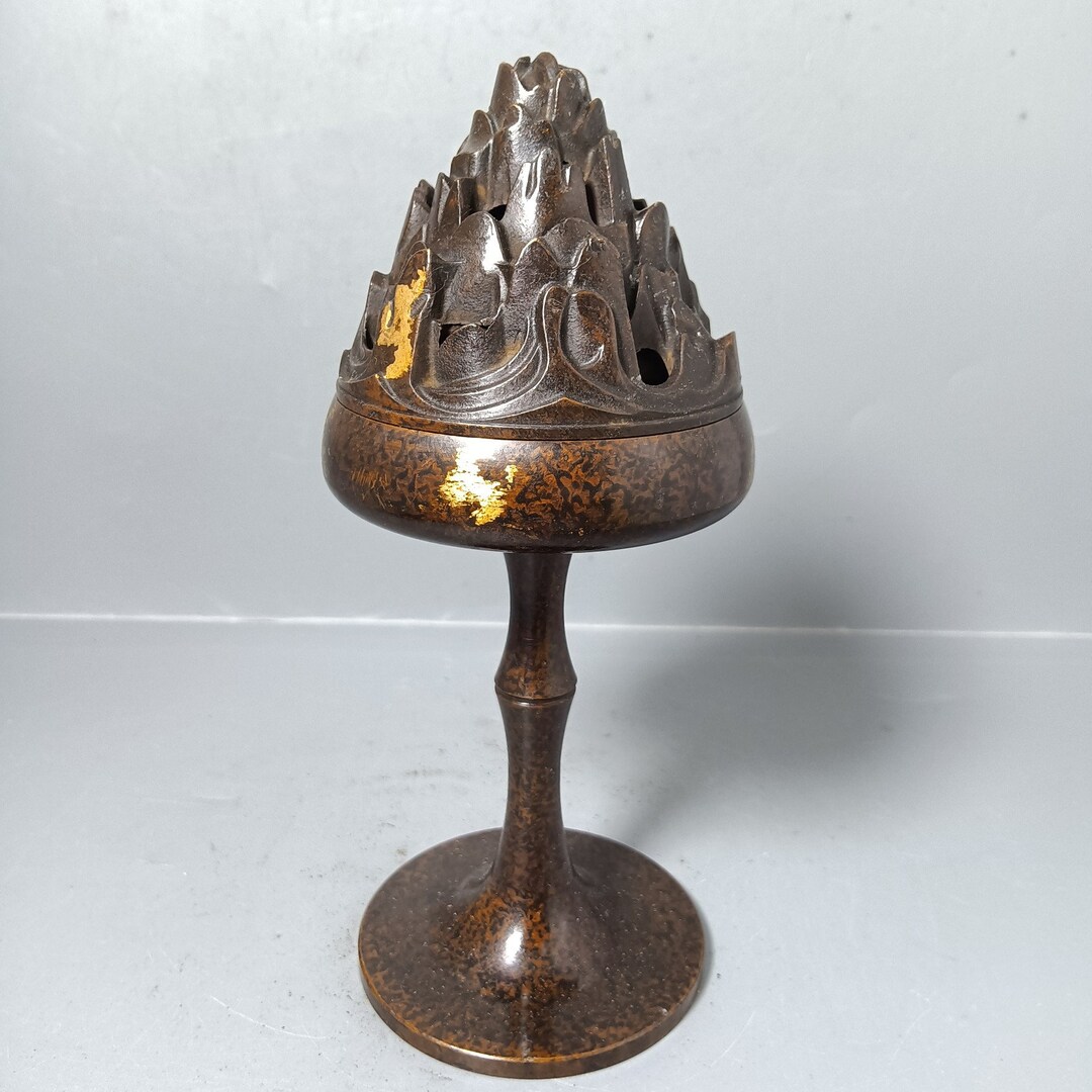 Chinese Antique Handcrafted Exquisite and Unique Pure Copper Boshan ...