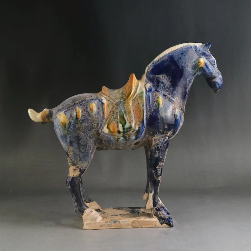 Antique Dhokra Horse - Etsy Canada