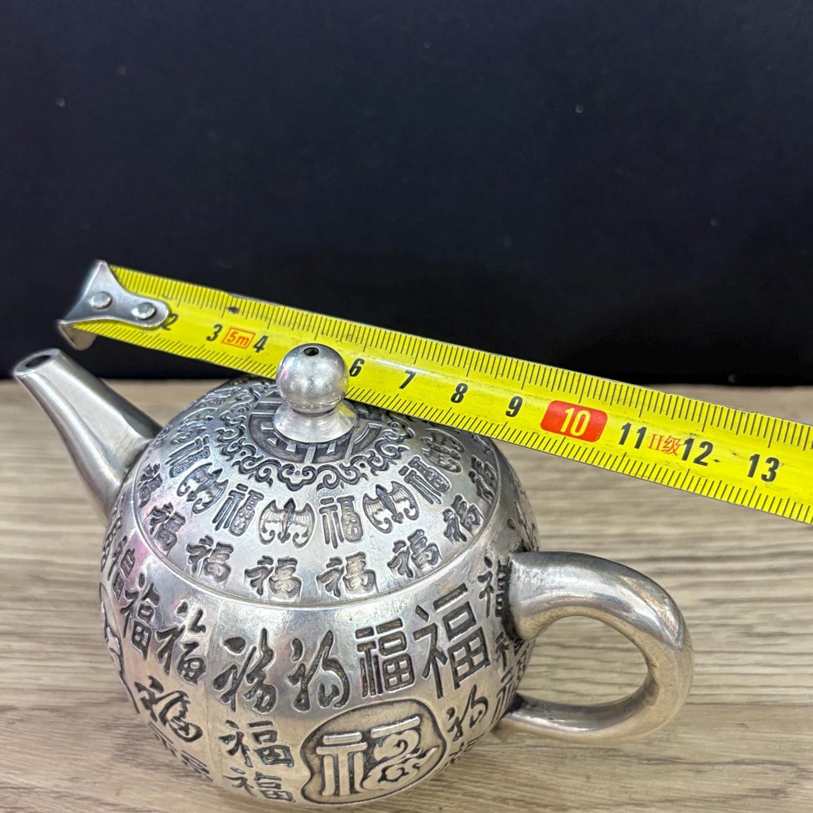Collect Exquisite and Rare Hand Carved White Copper Silver Plating ...