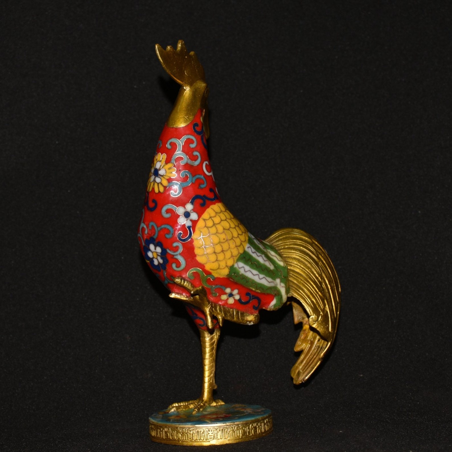 Chinese Antique Exquisite and Unique Pure Copper Cloisonn é Filigree ...