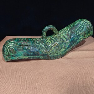 Chinese Statue Pure Hand-carved Han Dynasty Bronze Statue With ...