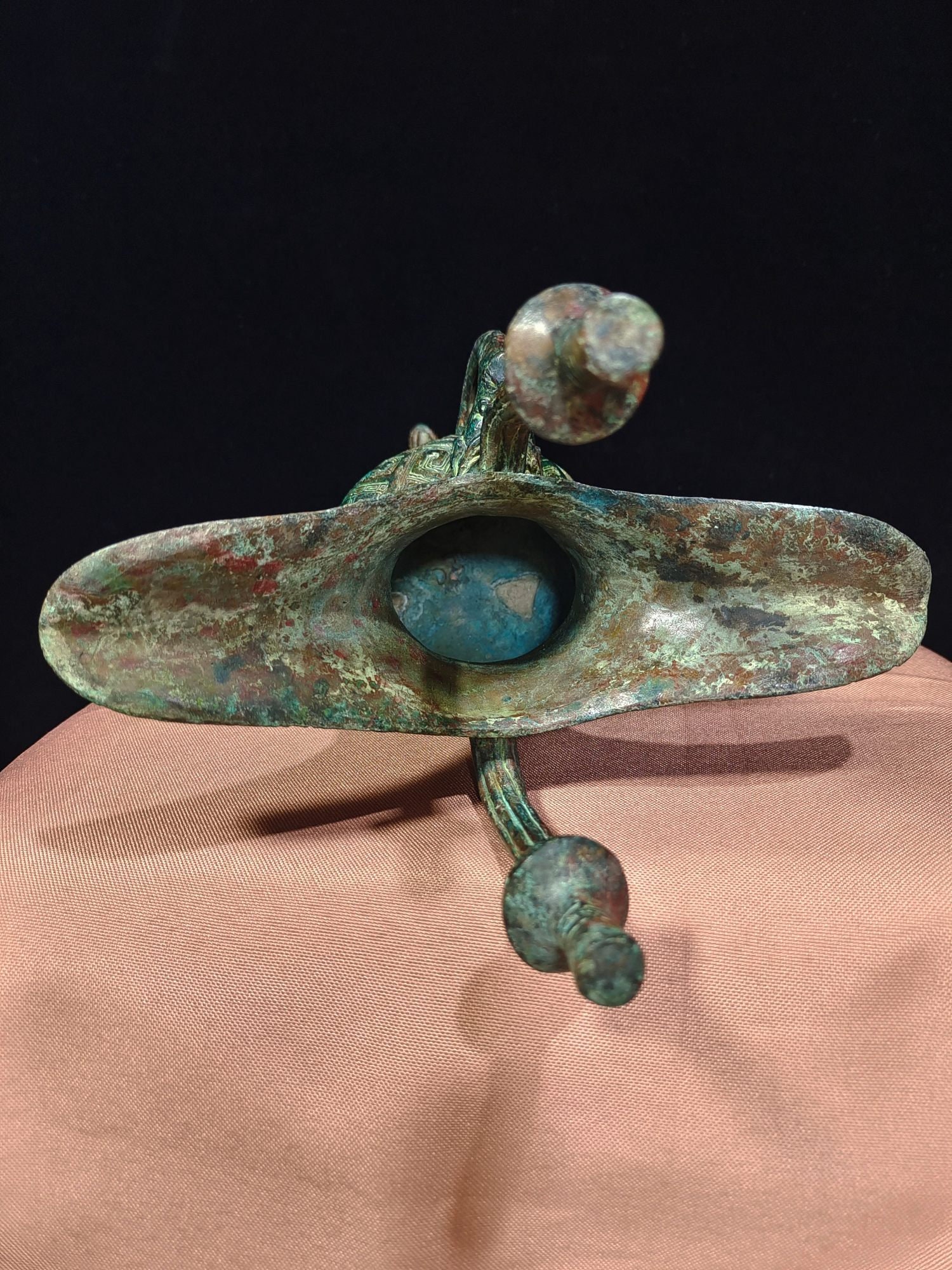 Chinese Statue Pure Hand-carved Han Dynasty Bronze Statue With ...