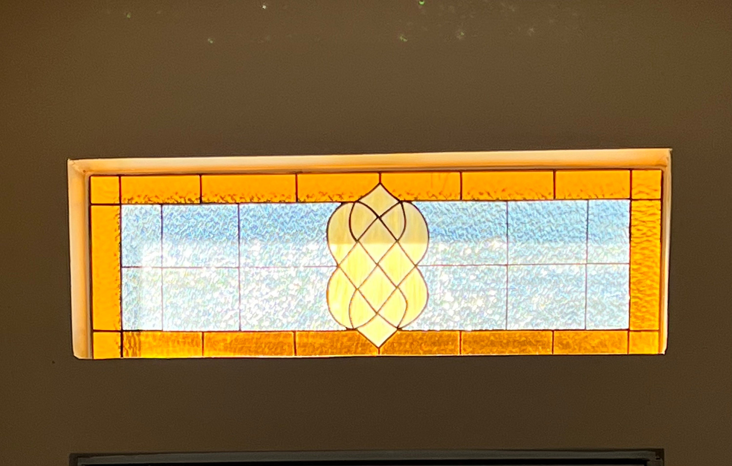 Amber Transom Window - Etsy