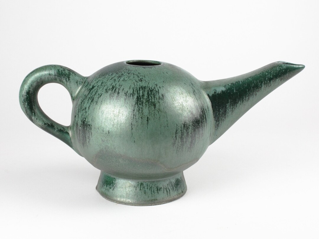 Otto Ceramic Watering Can, Vintage Watering Can, West German Pottery ...