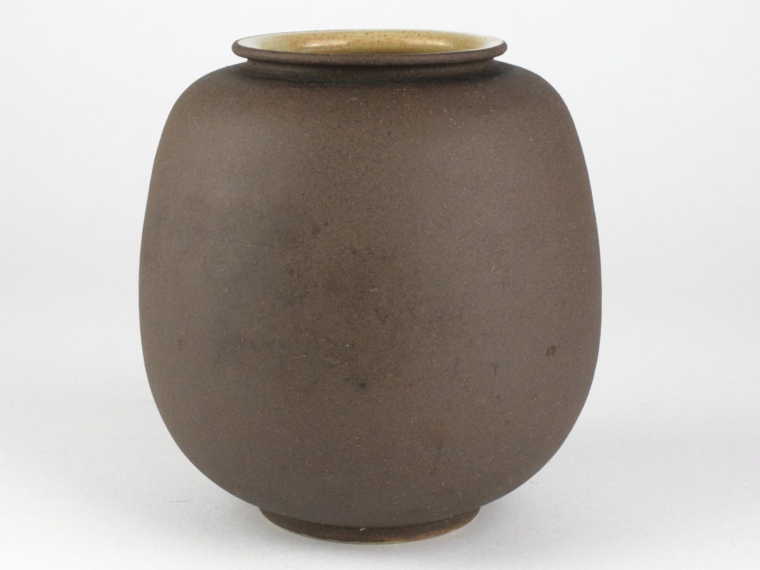Carl Fischer Studio Ceramic Vase, Mid Century Modern, East German ...