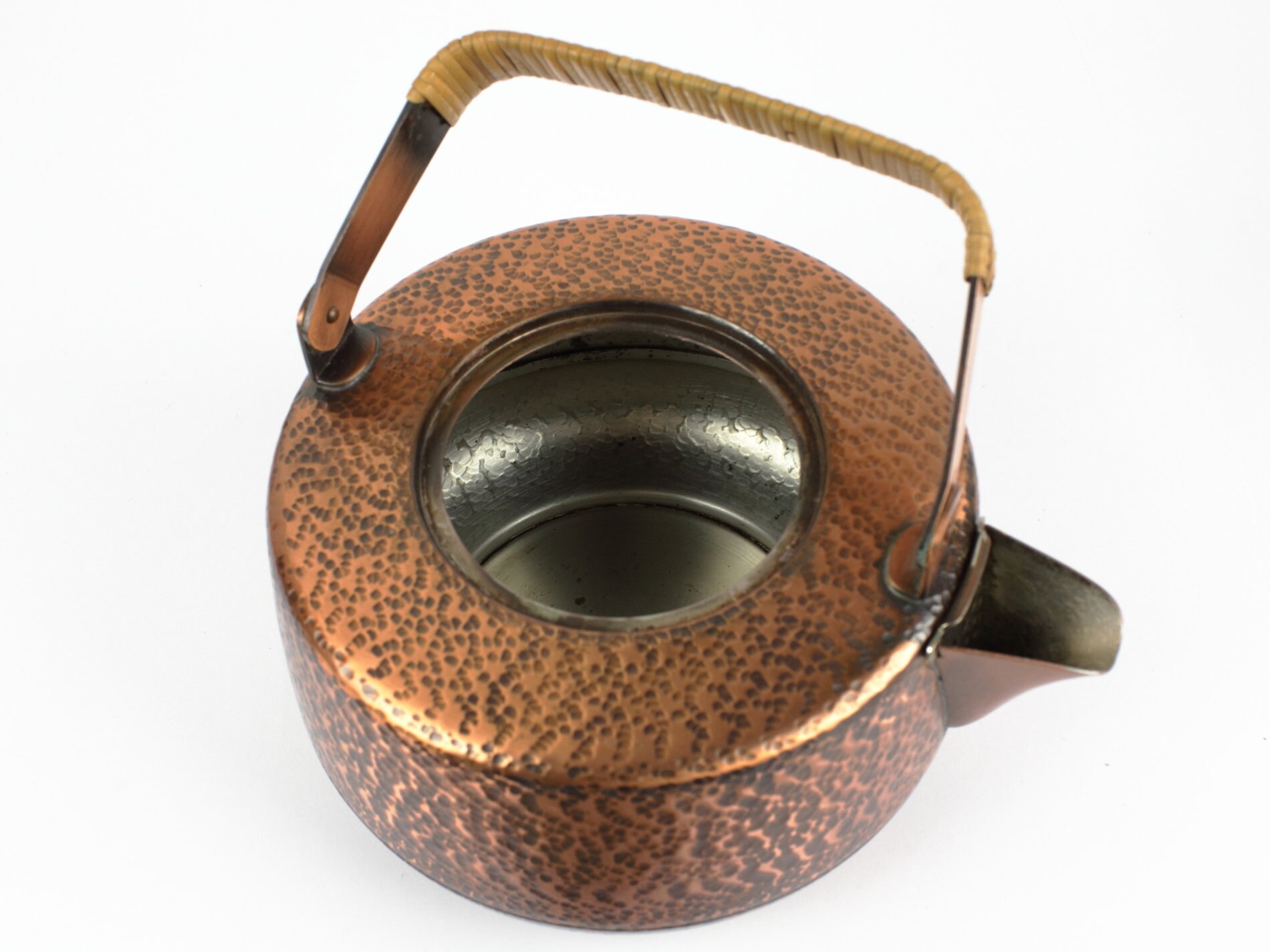 Vintage Copper Tea Set 12 Persons 12 Tea Cups Tea Pot - Etsy