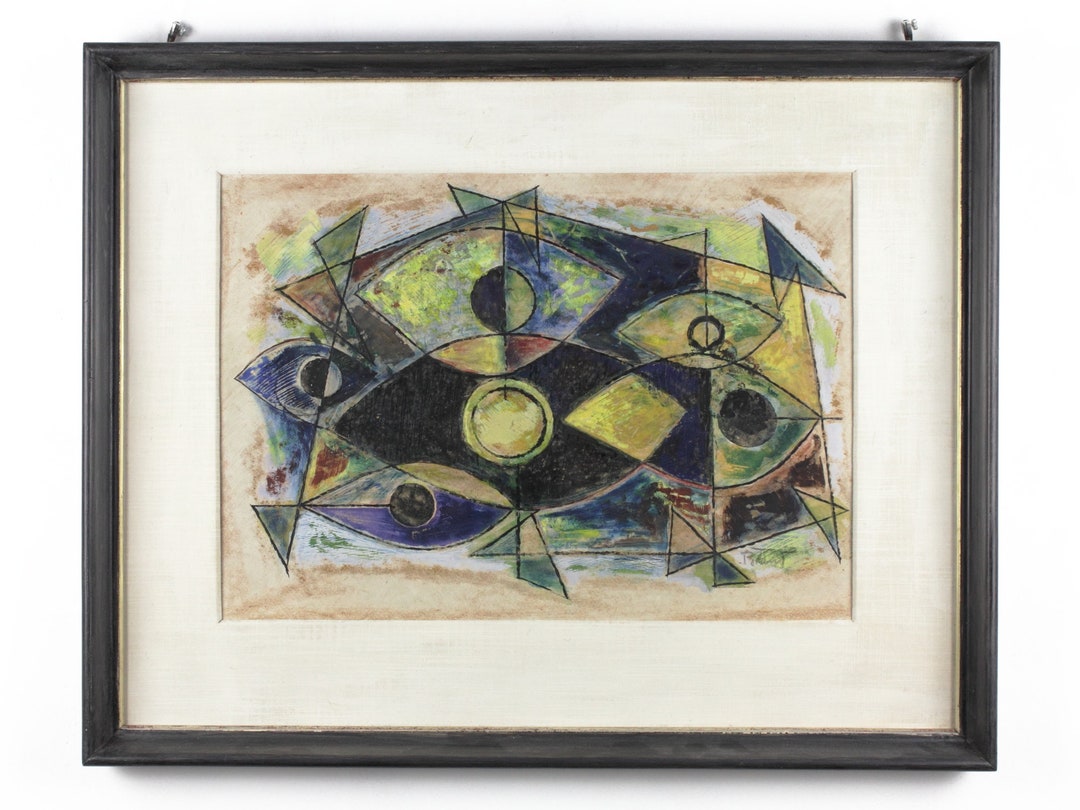 Signed Oil Painting by Werner Brand Germany Mid Century 50s - Etsy