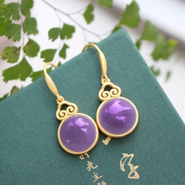 Jade Earrings - Etsy