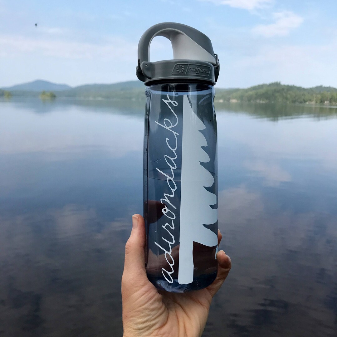 Adirondacks With Pine Tree Decal / Adk Silhouette Decal / Mountain ...