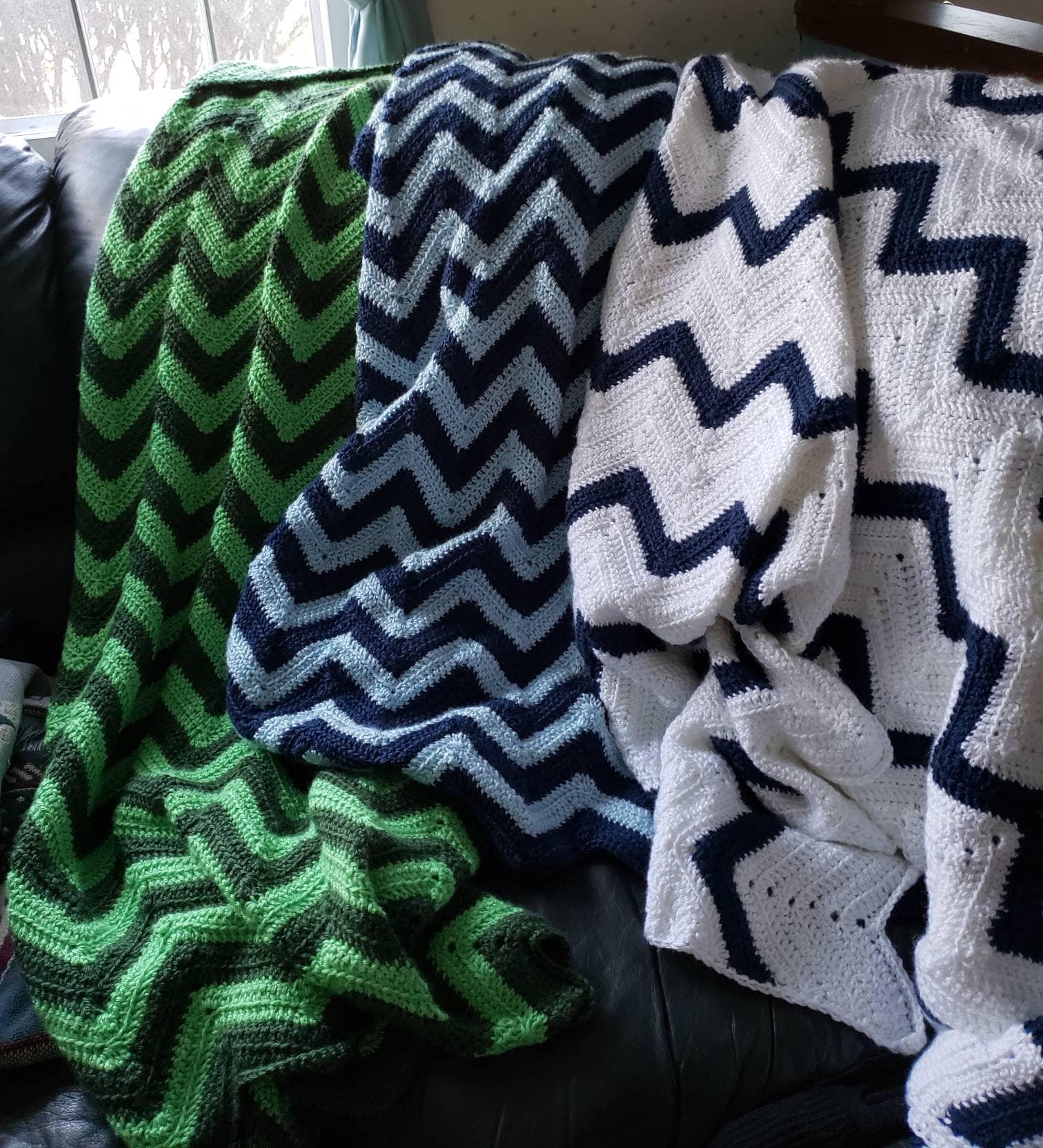 Extra Large Ripple Afghans - Etsy