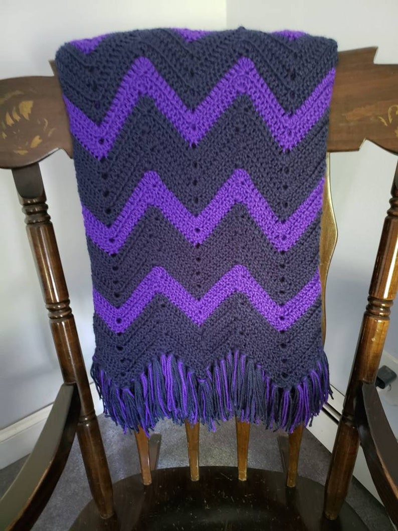 Extra Large Ripple Afghans | Etsy