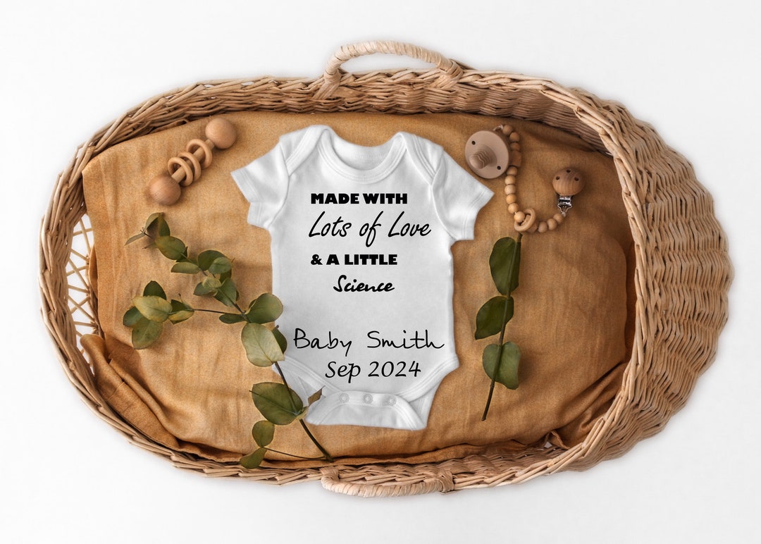 Surrogacy Pregnancy Announcement / Digital Baby Announcement / IVF ...