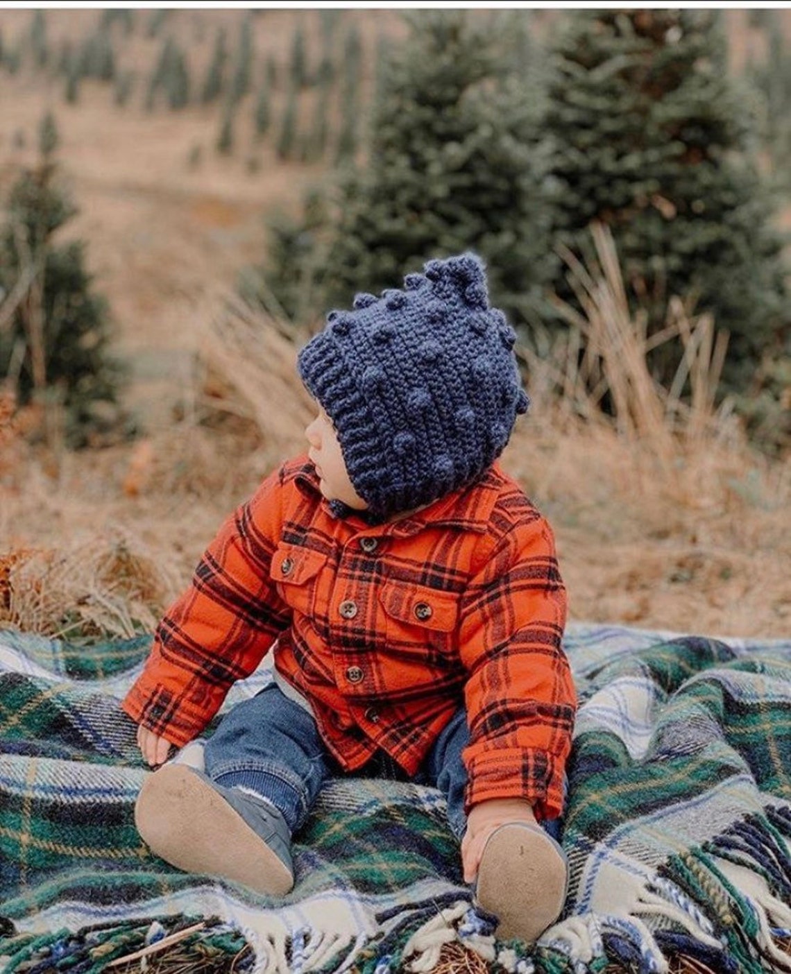 Handmade Popcorn Pixie Bonnet - Etsy