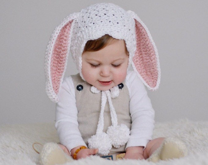 Bunny Hat Bunny Beanie Luv Beanies Crochet Bunny Hats Baby - Etsy