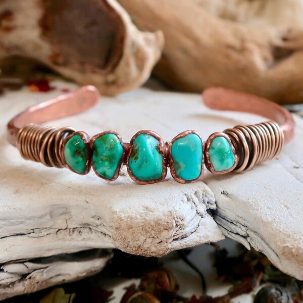 Turquoise and Copper - Etsy