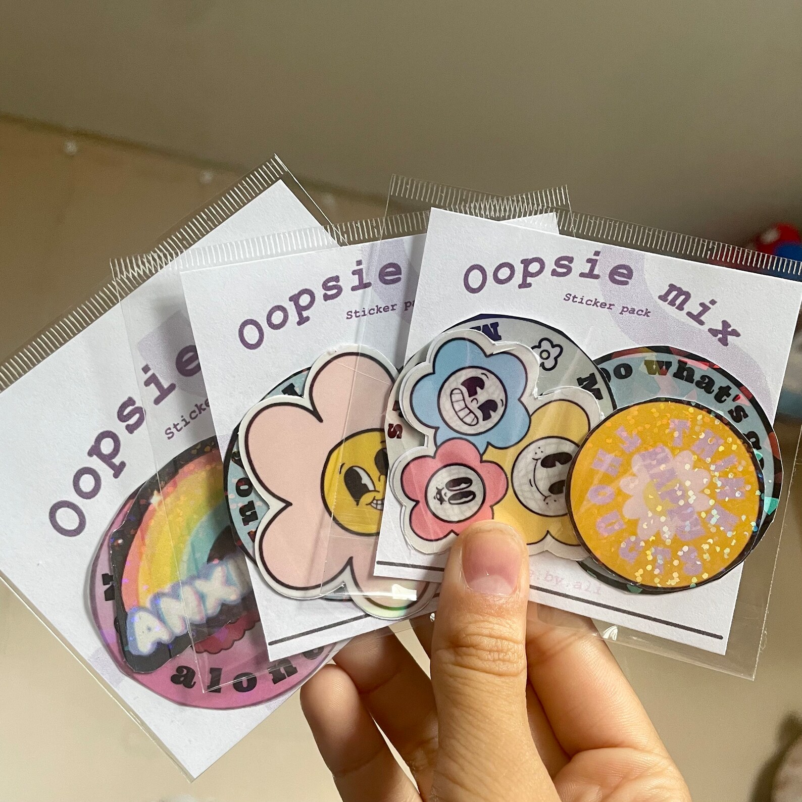 Oopsie Mix Sticker Pack - Etsy