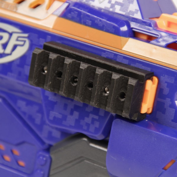 3d Printed Nerf Attachment Rail - Etsy