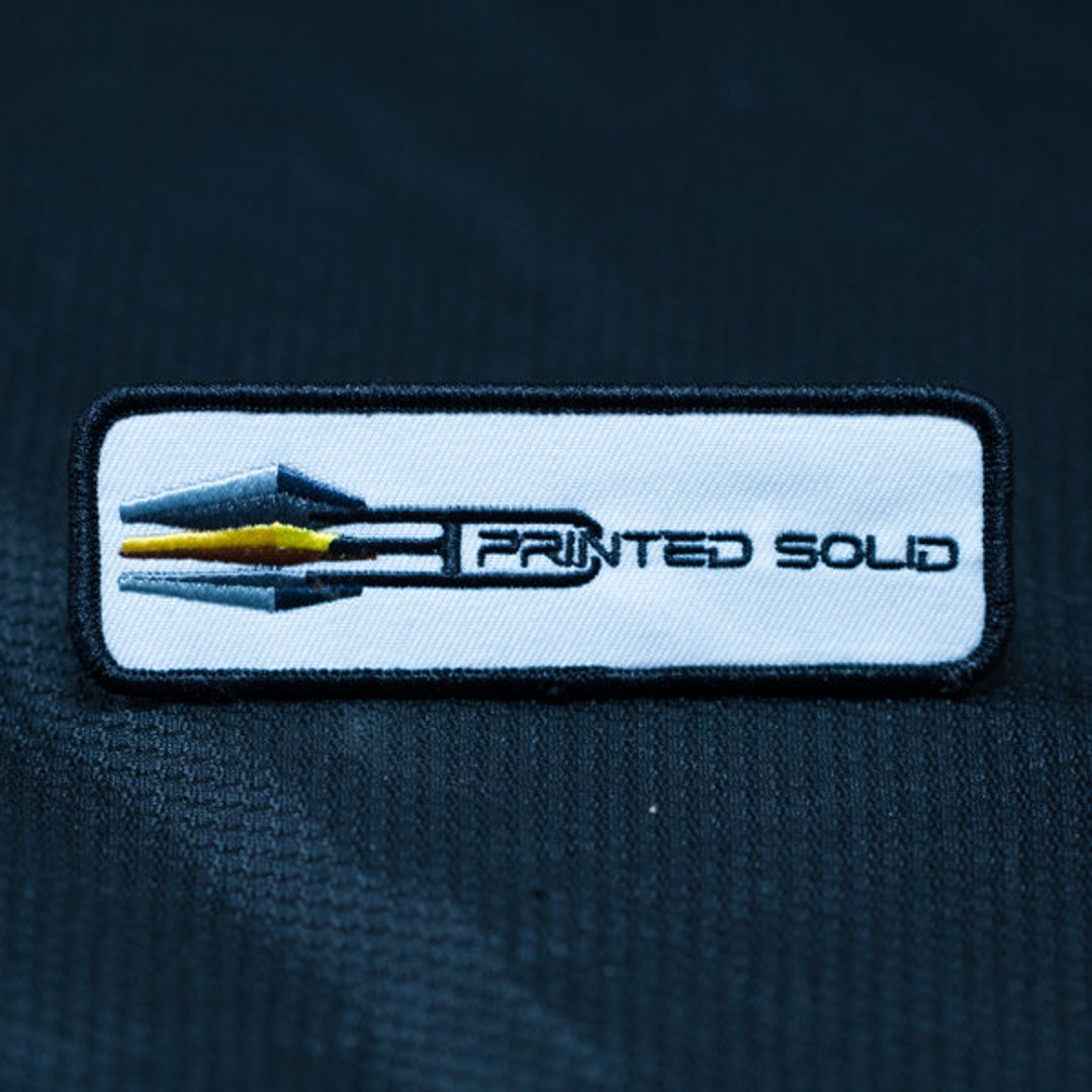 3D Printed Solid Patches - Etsy